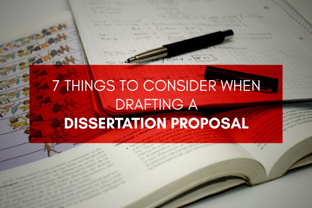 7 Things to Consider When Drafting Your Dissertation - WMEUK